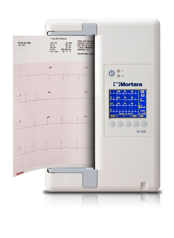 EKG toestel MORTARA ELI 230 (Welch-Allyn) - Van Houdt Medical